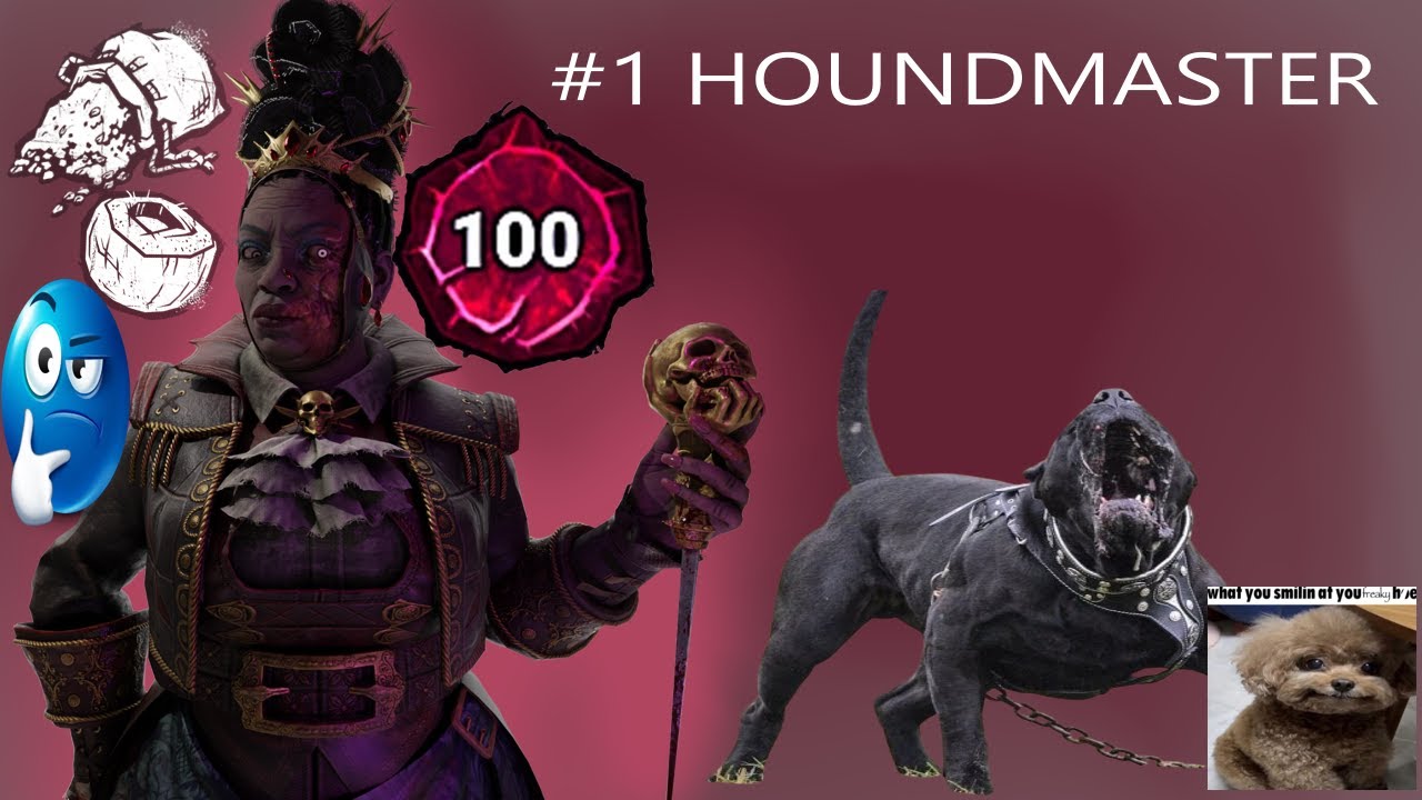How the worlds first P100 Houndmaster plays [DBD] - YouTube
