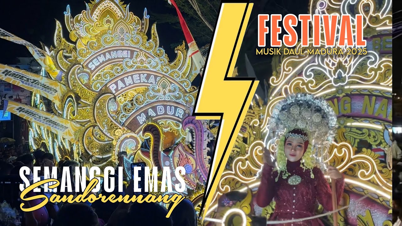 Festival Musik Daul Madura Pamekasan 2025 | SEMANGGI EMAS JUARA UMUM ...