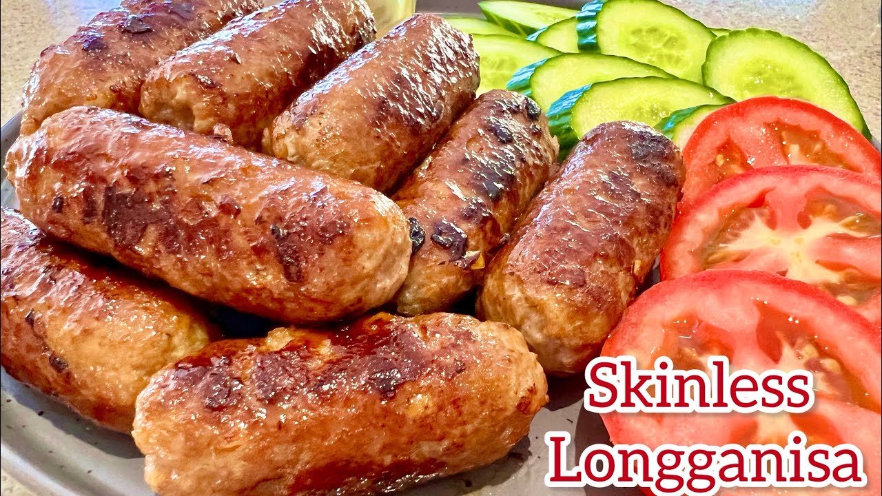 Ultimate Taste SKINLESS GARLIC LONGGANISA - YouTube