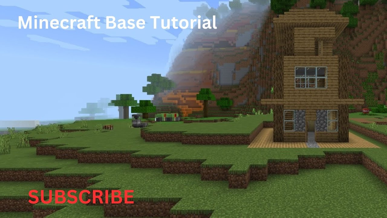 Minecraft: How To Build Easy Base I Minecraft - YouTube