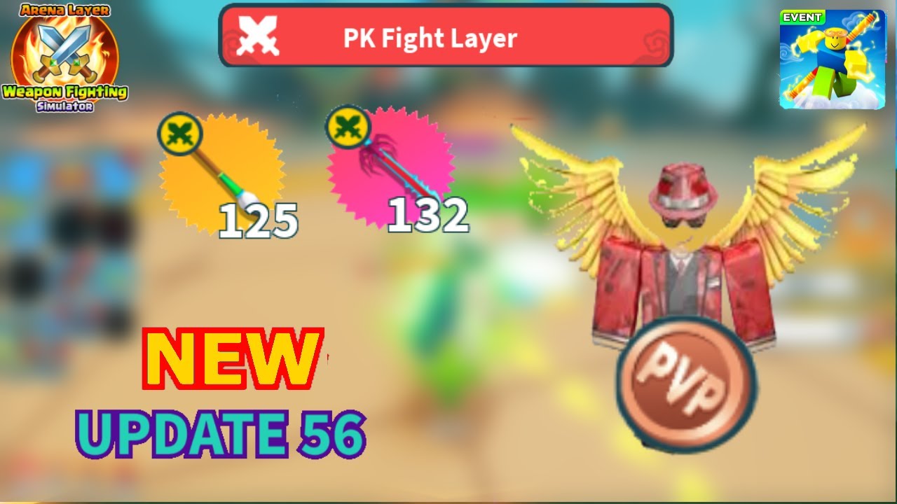 NEW UPDATE 56 in Weapon Fighting Simulator - YouTube