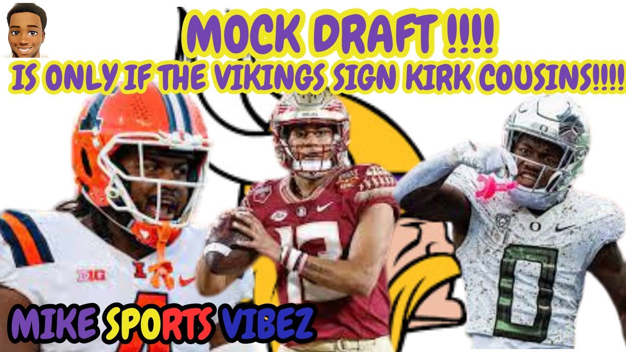 THIS IS IF THE VIKINGS KEEP KIRK COUSINS AND SIGN HIM TO A 2 YEAR this-is-if-the-vikings-keep-kirk-cousins-and-sign-him-to-a-2-year