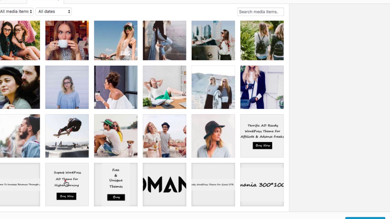 How to setup sticky ad in Admania Theme - YouTube