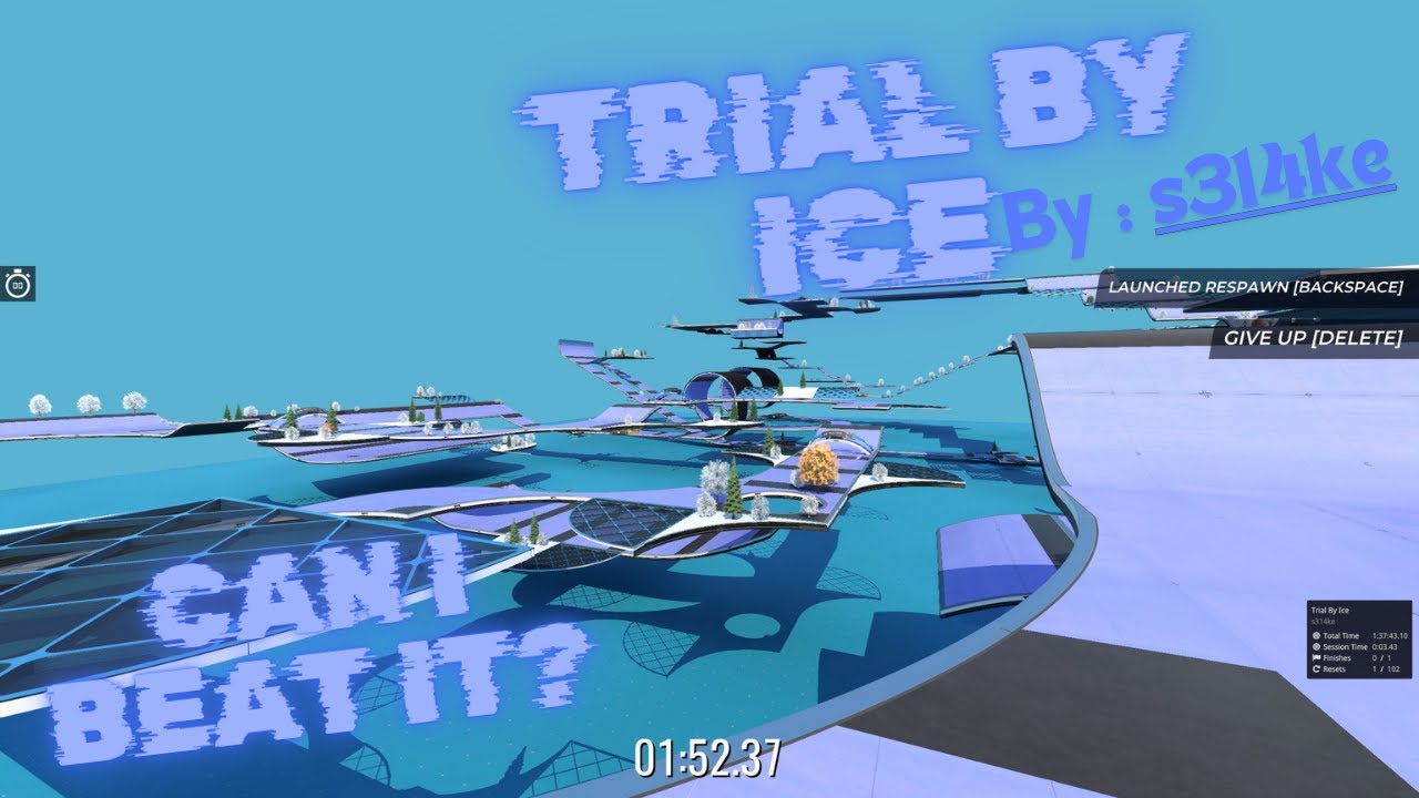 Can a new ice player beat an ice trial map? - YouTube