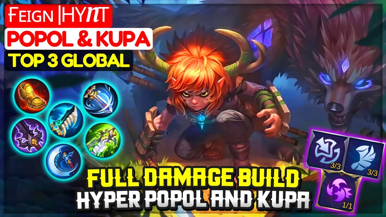 Full Damage Build, Hyper Popol And Kupa [ Top 3 Global Popol And Kupa ...