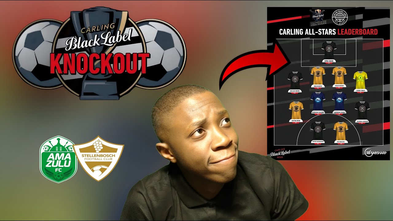 CARLING KNOCKOUT ALL STARS LINE UP SO FAR/ STELLIES VS USUTHU - YouTube