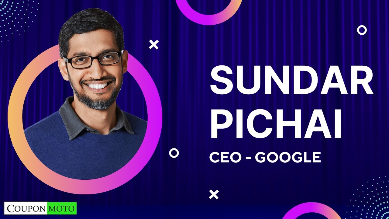Sundar Pichai CEO Google | Success Story of Sundar Pichai - YouTube