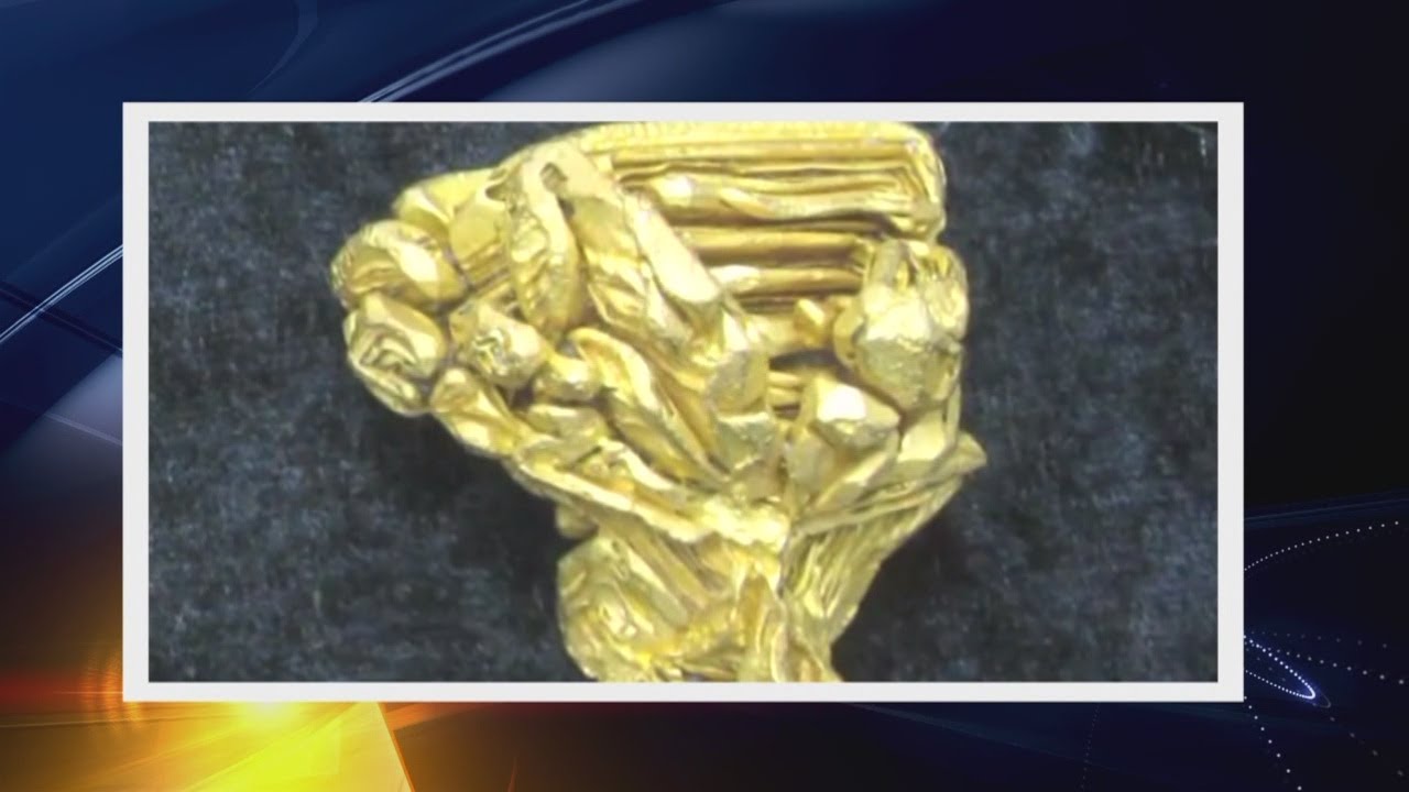 Scientists prove world's largest gold crystal is real - YouTube