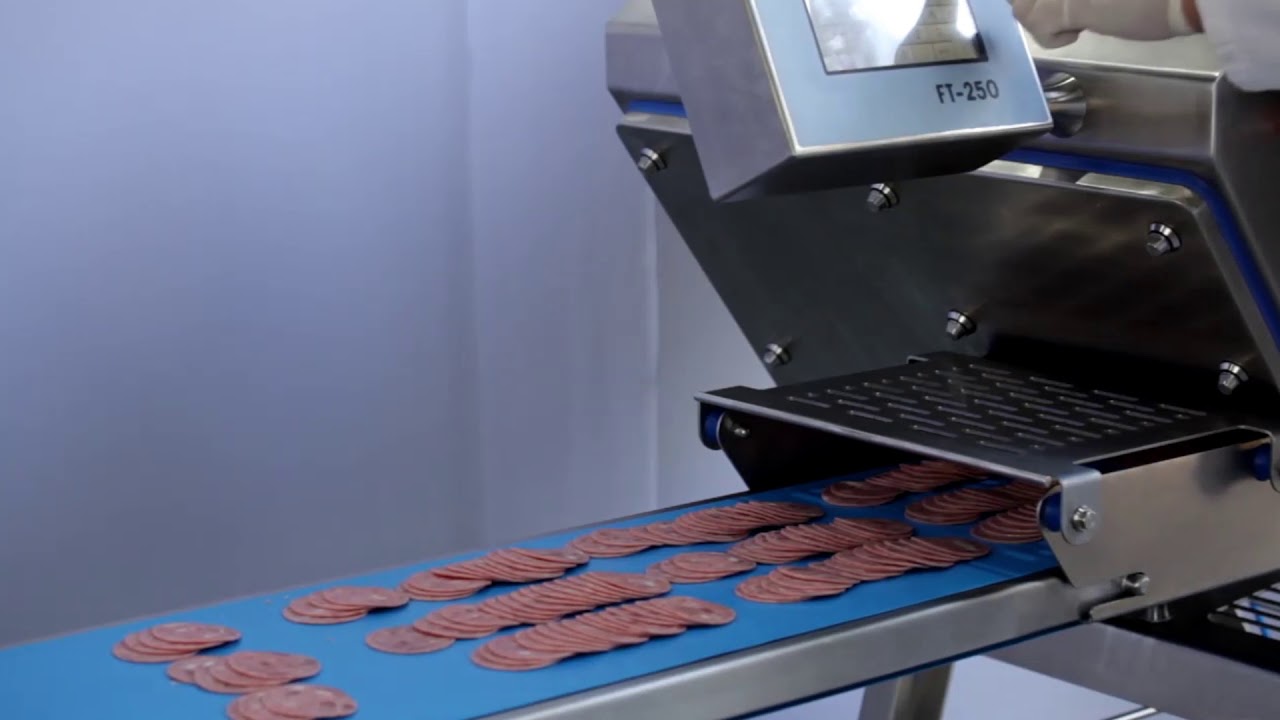 FT-250 Slicer - Shingled Ham - YouTube