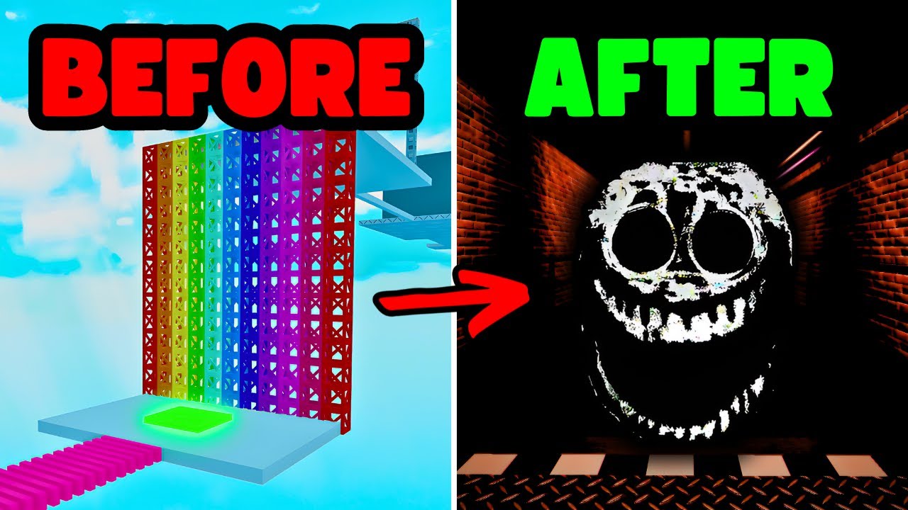 I made an OBBY that turns into a HORROR GAME... | Obby Creator - YouTube