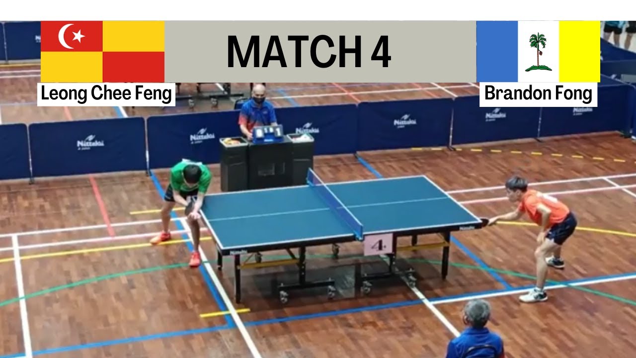 Leong Chee Feng vs Brandon Fong | Men's Team Semi-final | Malaysian ...