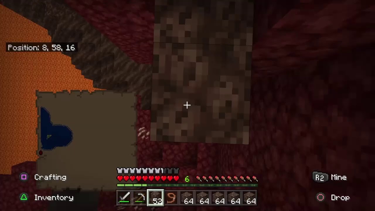 Nether exploration ( Minecraft duo survival island ep 2) - YouTube