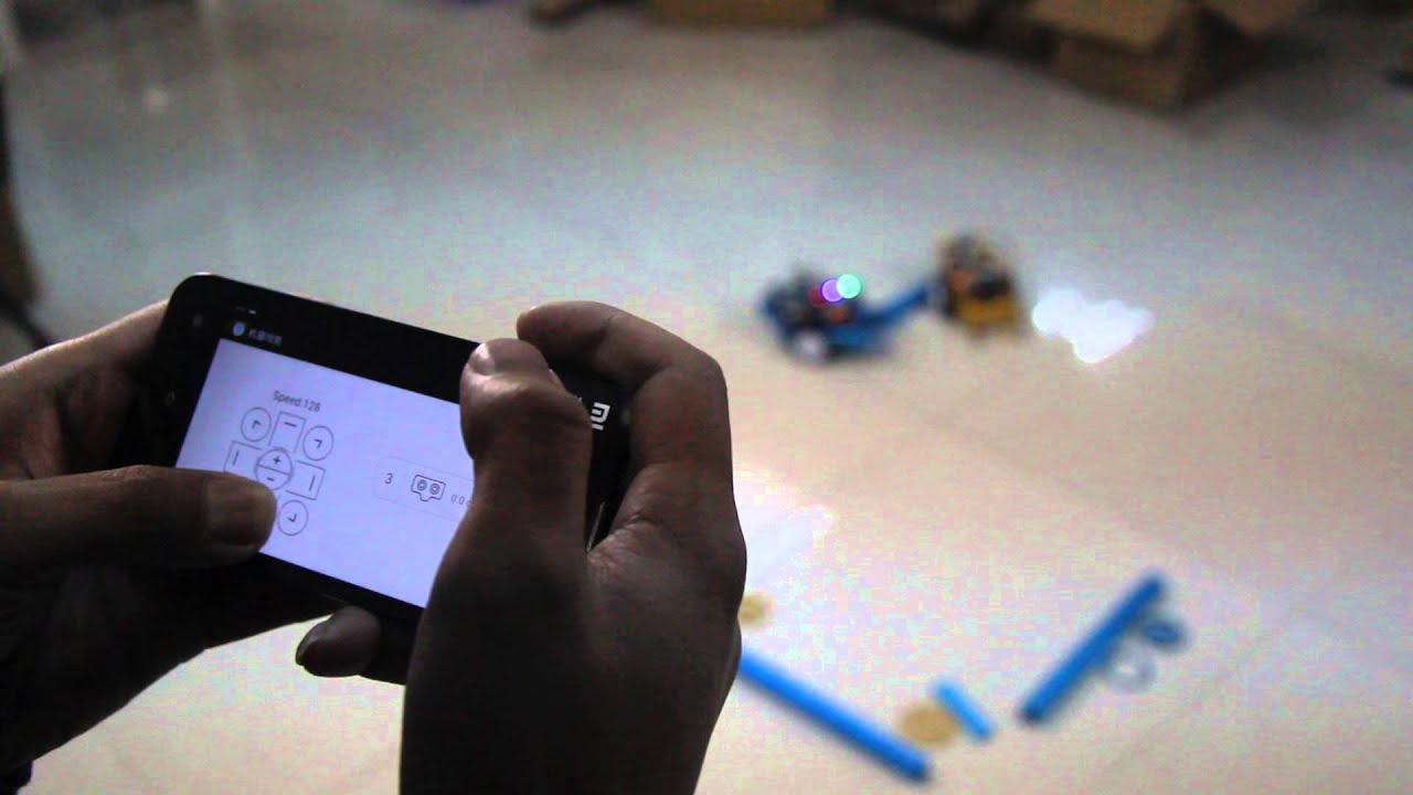 mBot_control_by_smartphone - YouTube