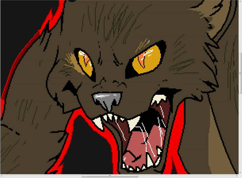 ~Werewolf speed paint~ - YouTube