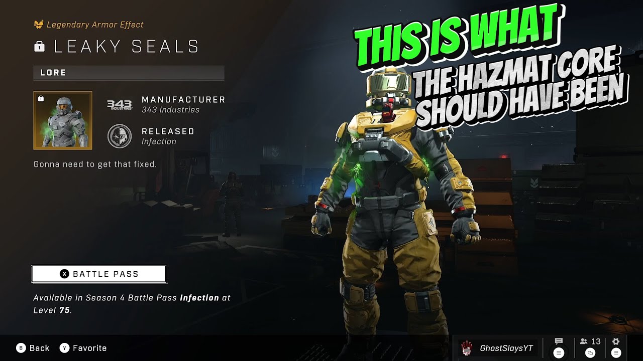 This Is What The Hazmat Core Should Have Been Like Halo Infinite ...