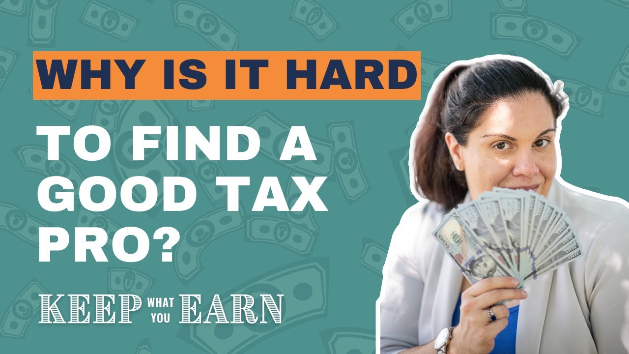 Why Is It Hard to Find a Good Tax Pro? - YouTube