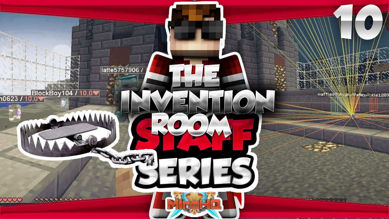 Minecraft | Admin Series - THE TRAP INVENTION ROOM!!! [10] - YouTube