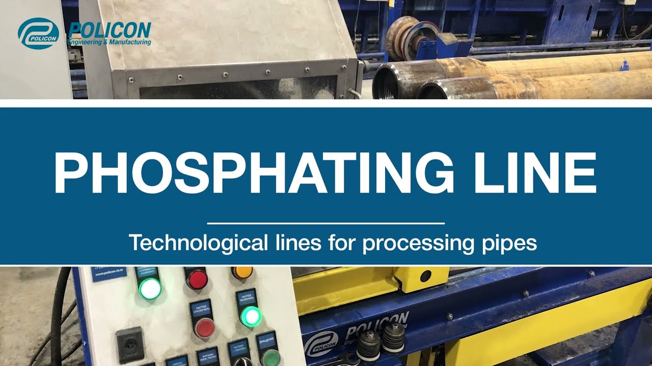 Phosphating line - YouTube