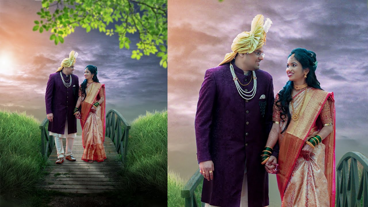 Photoshop Tutorial | Wedding Photo Manipulation - YouTube