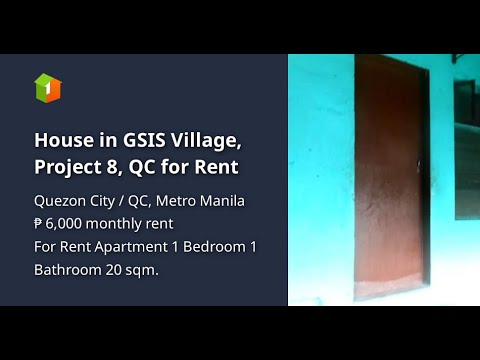House in GSIS Village, Project 8, QC for Rent - YouTube