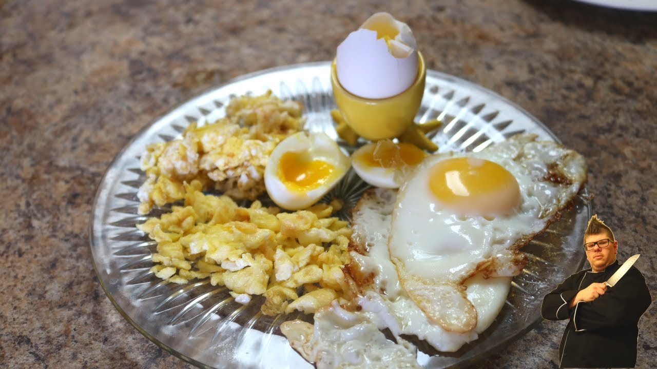 5 Different Ways To Make Eggs - YouTube