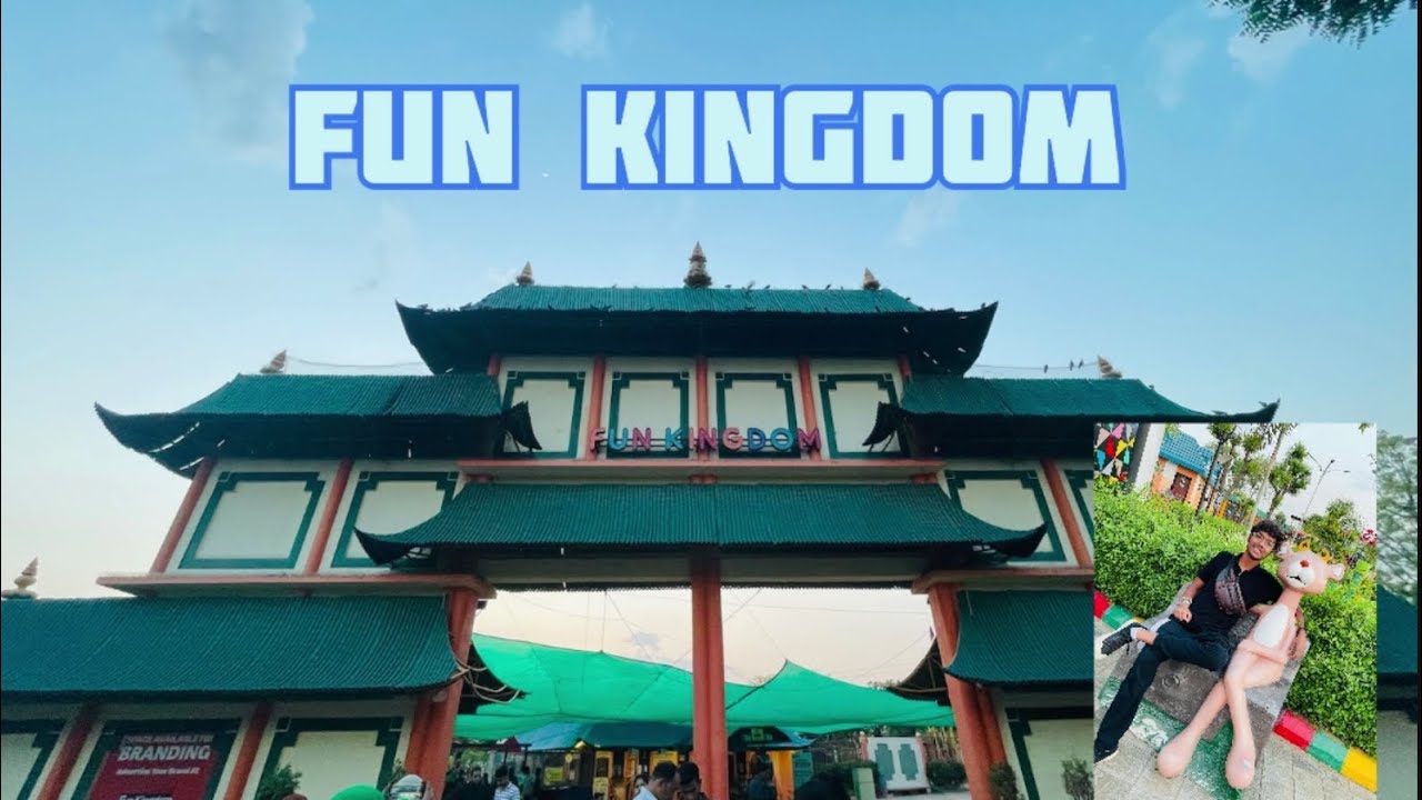 FUN KINGDOM VLOG | Fun kingdom jaipur | #4directions #travelvlogger #amusementpark - YouTube