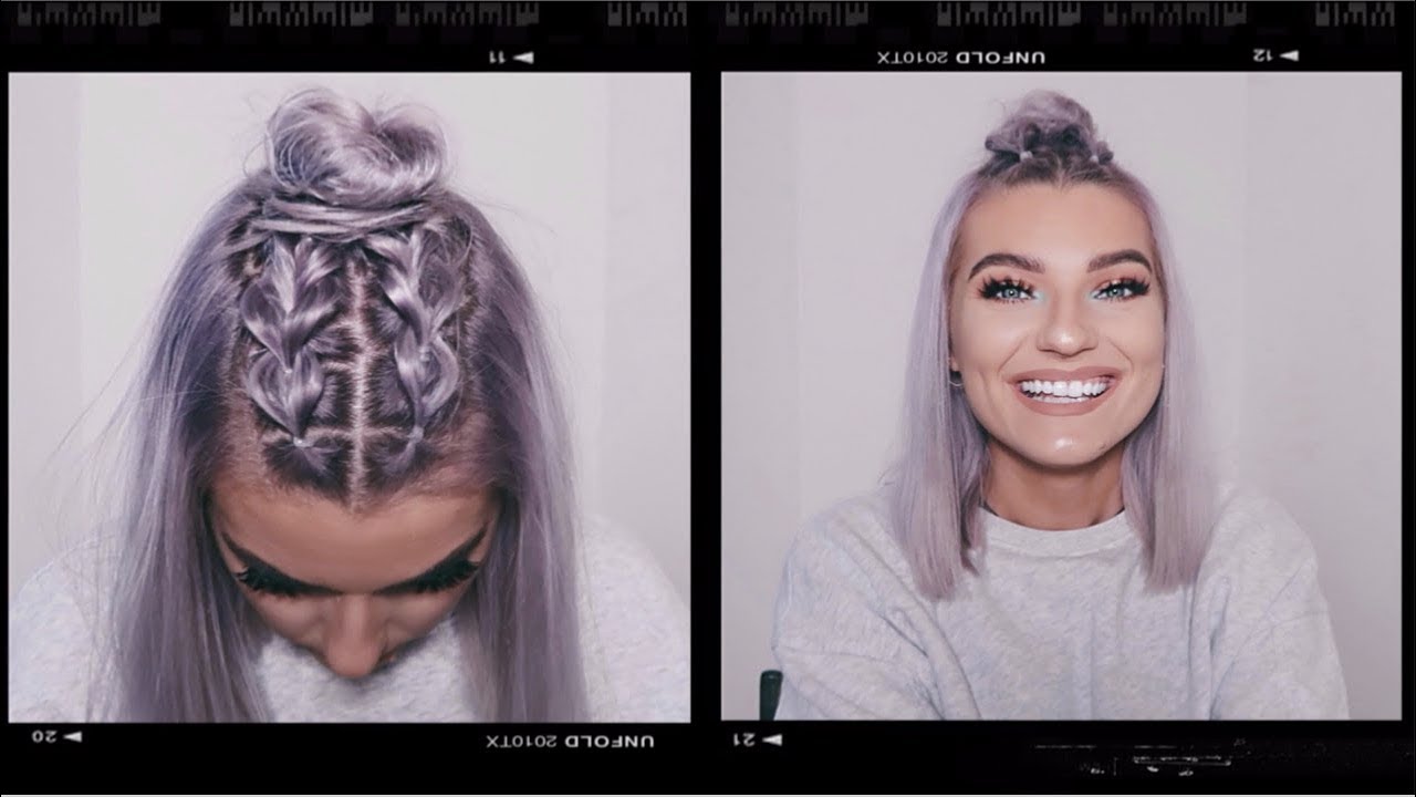 Easy Double Pull Through Braid Tutorial Unicorn Braids Lovefings