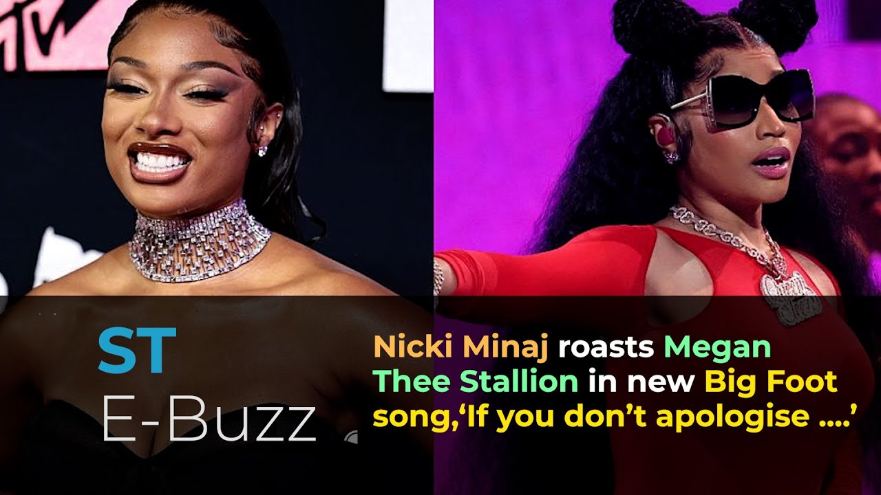 Nicki Minaj roasts Megan Thee Stallion in new Big Foot song, ‘If you ...