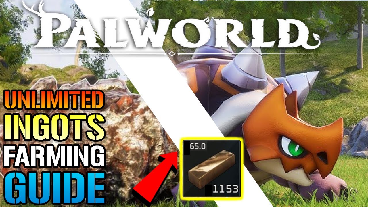 Palworld: UNLIMITED INGOTS! How To Build A Automated ORE Farming Base ...
