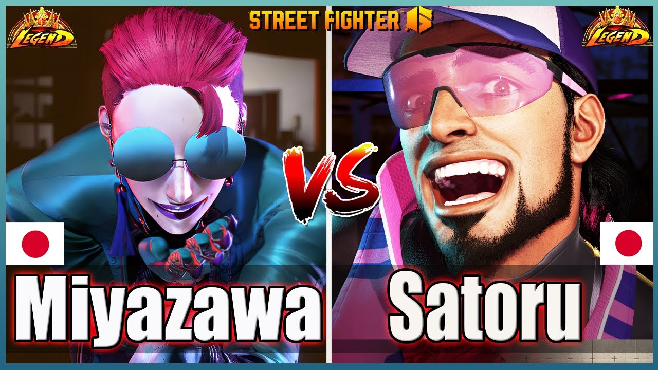 Street Fighter 6 🔥 Miyazawa (A.K.I #3) Vs Satoru (RASHID) 🔥Best Ranked ...