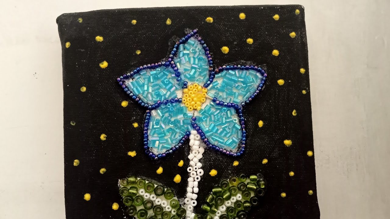 Mosaic Art DIY, beads work#mosaic #wall hanging #diy # gift - YouTube