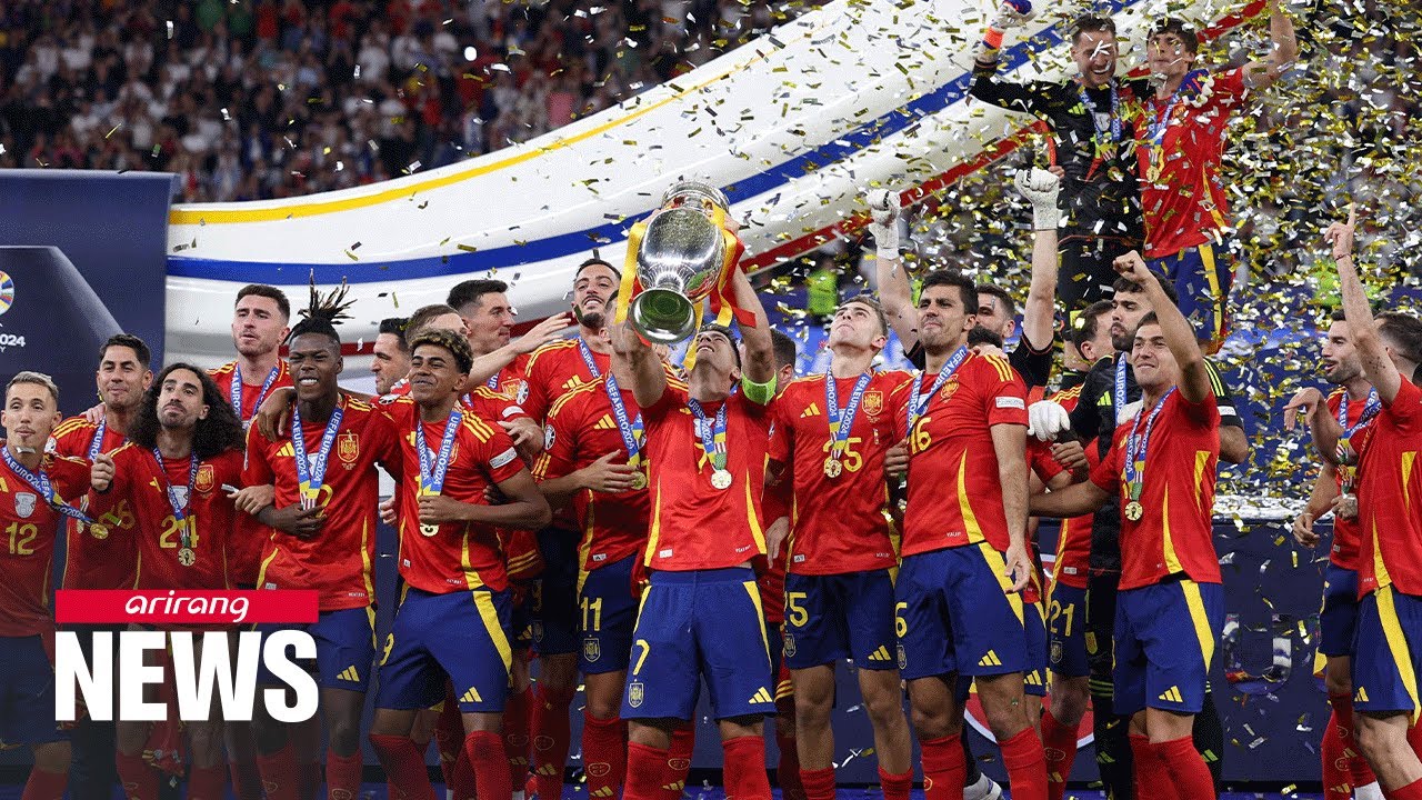 [Sports Round-up] Spain win Euro 2024, Argentina win Copa America - YouTube