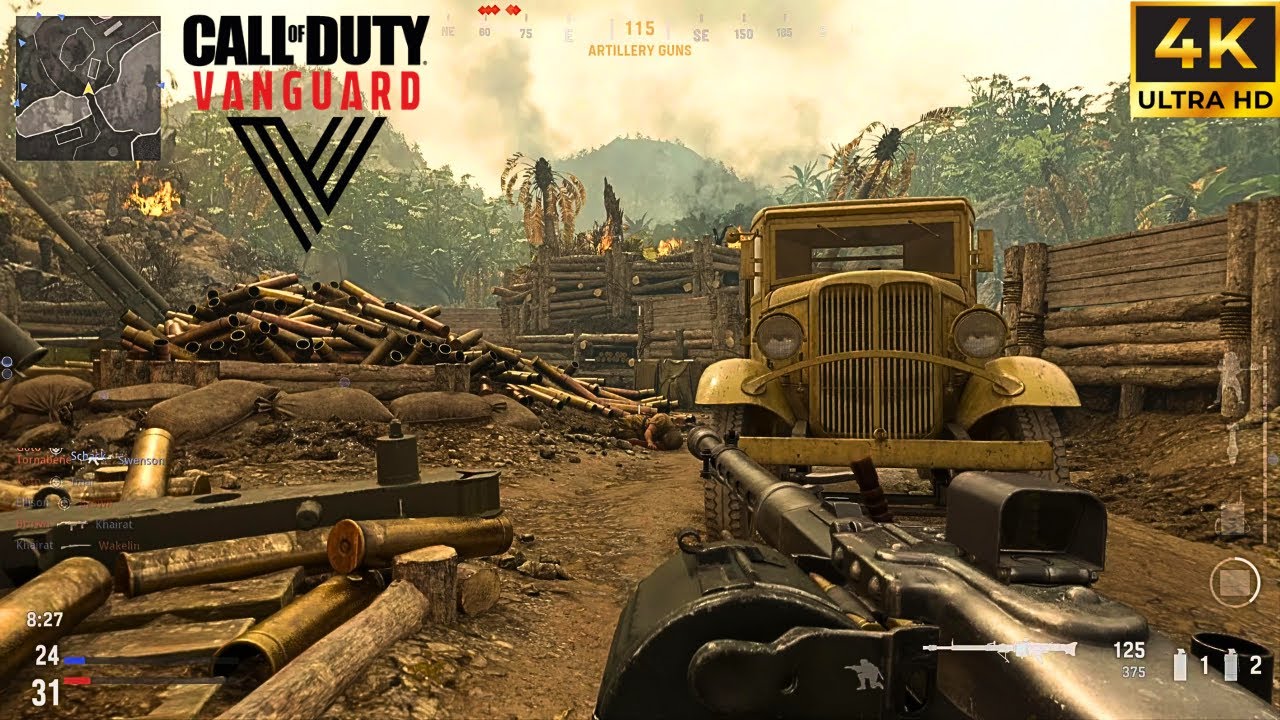 Call of Duty Vanguard Multiplayer Gameplay 4K - YouTube