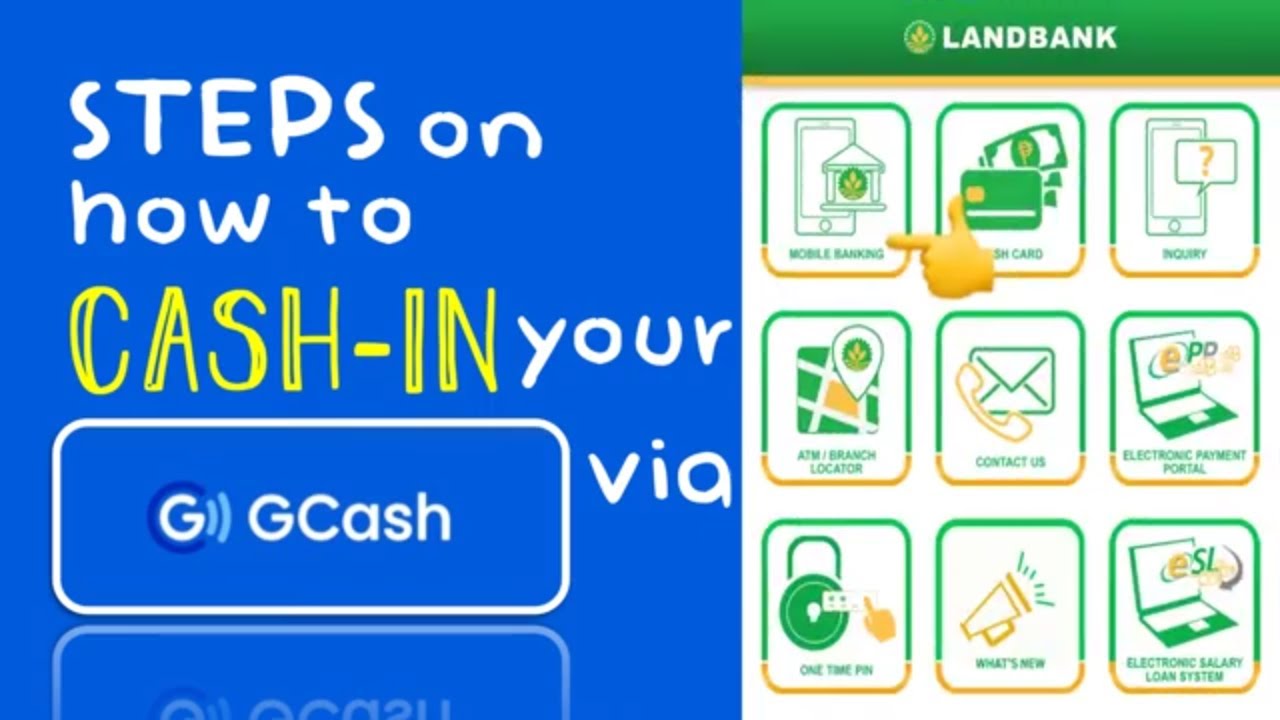 STEPS ON HOW TO CASH-IN YOUR G-CASH VIA LBP I-ACCESS - YouTube