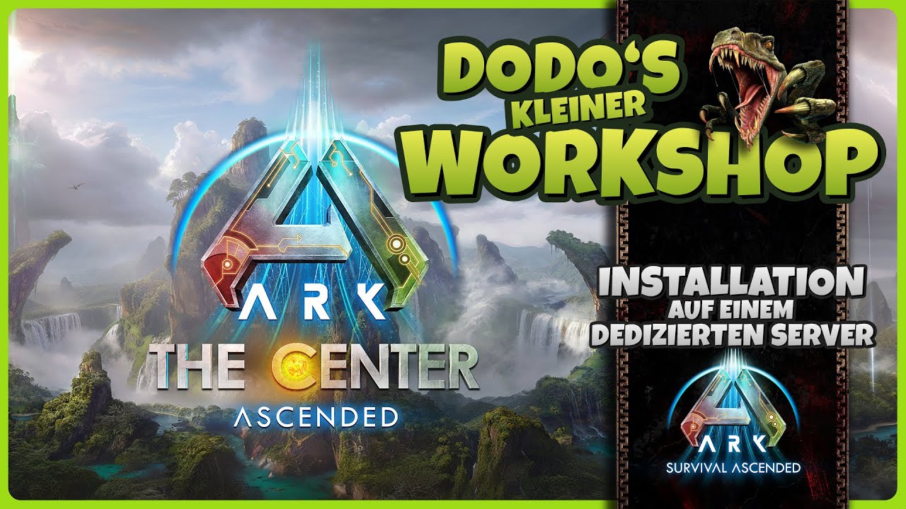 Neue ASA-Map THE CENTER auf einem dedizierten Server installieren ...