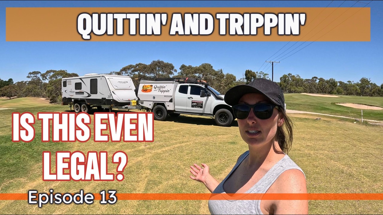 We Camped On a Closed Golf Course… Is This Even Legal? | Nhill VIC to ...