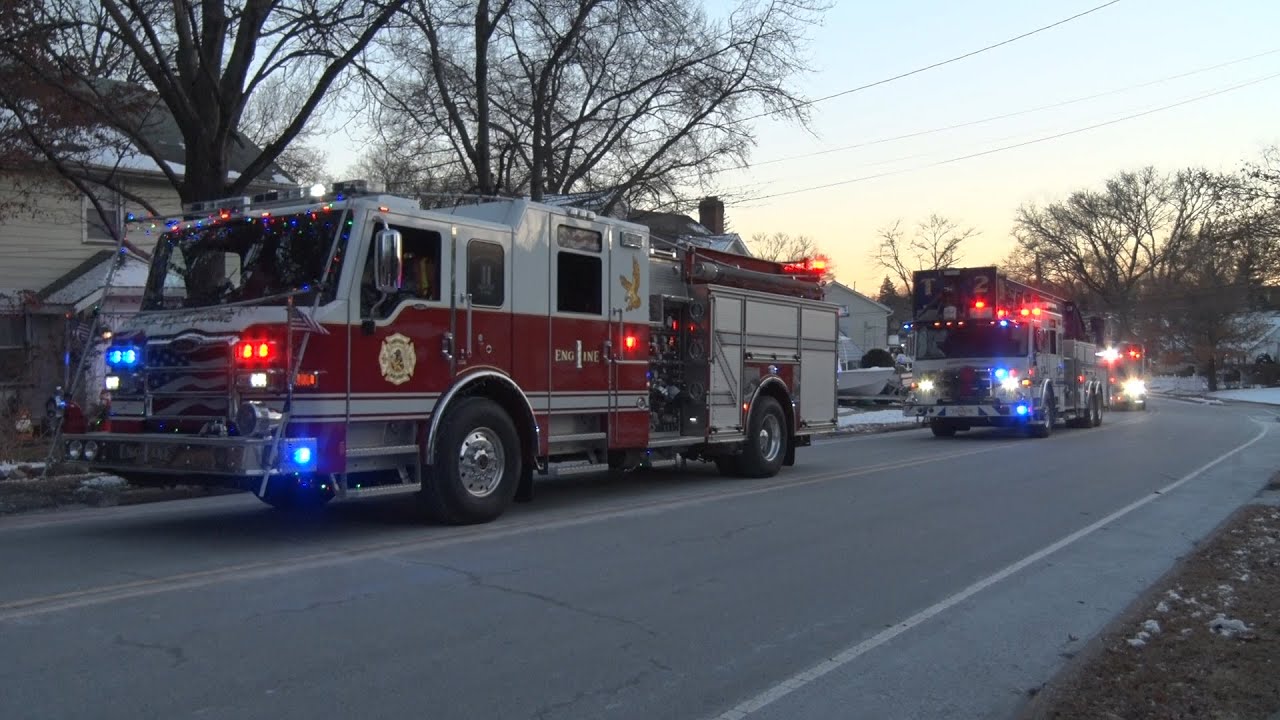 2024 Hawthorne, NJ Fire Department Santa Run 12/22/24 - YouTube