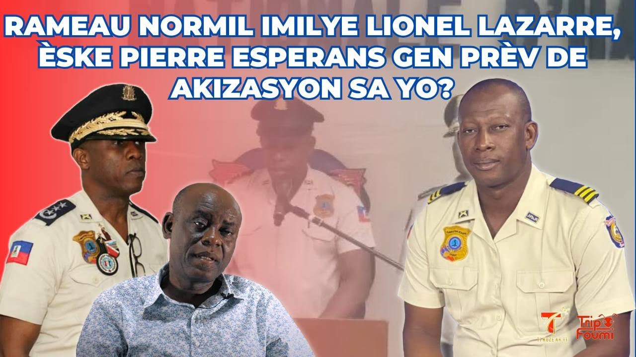 Yon lòt gwo fo pa, Rameau Normil imilye nèg SYNAPOHA, Lazarre antre ...