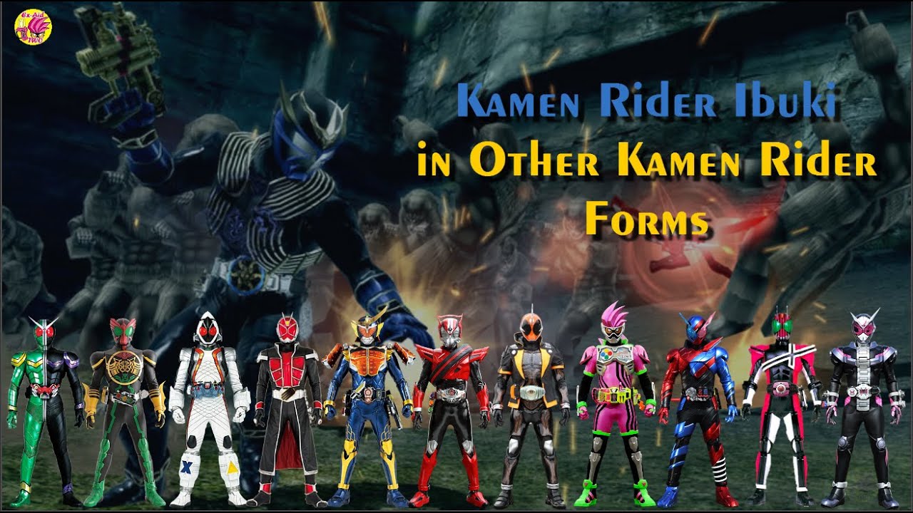 Ibuki in Other Kamen Rider Forms (FanMade) | Bentuk Kamen Rider Ibuki ...