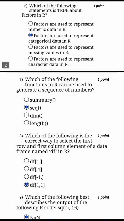 #nptel# advanced R programming for data analytics in Business week 7 assignment solutions - YouTube