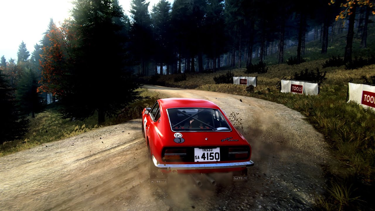 Datsun Z240 H3. Rally Scotland. Old Butterstone Muir. DiRT Rally 2.0 VR ...