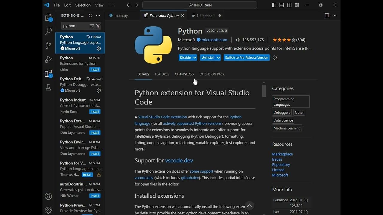 How to set up Python in Visual Studio Code in 2024 - YouTube