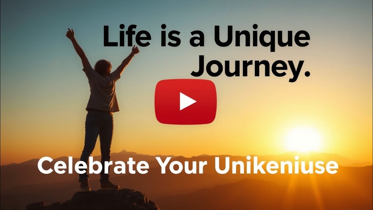 Life is unique Journey: celebrity Your uniqueness#motivation - YouTube