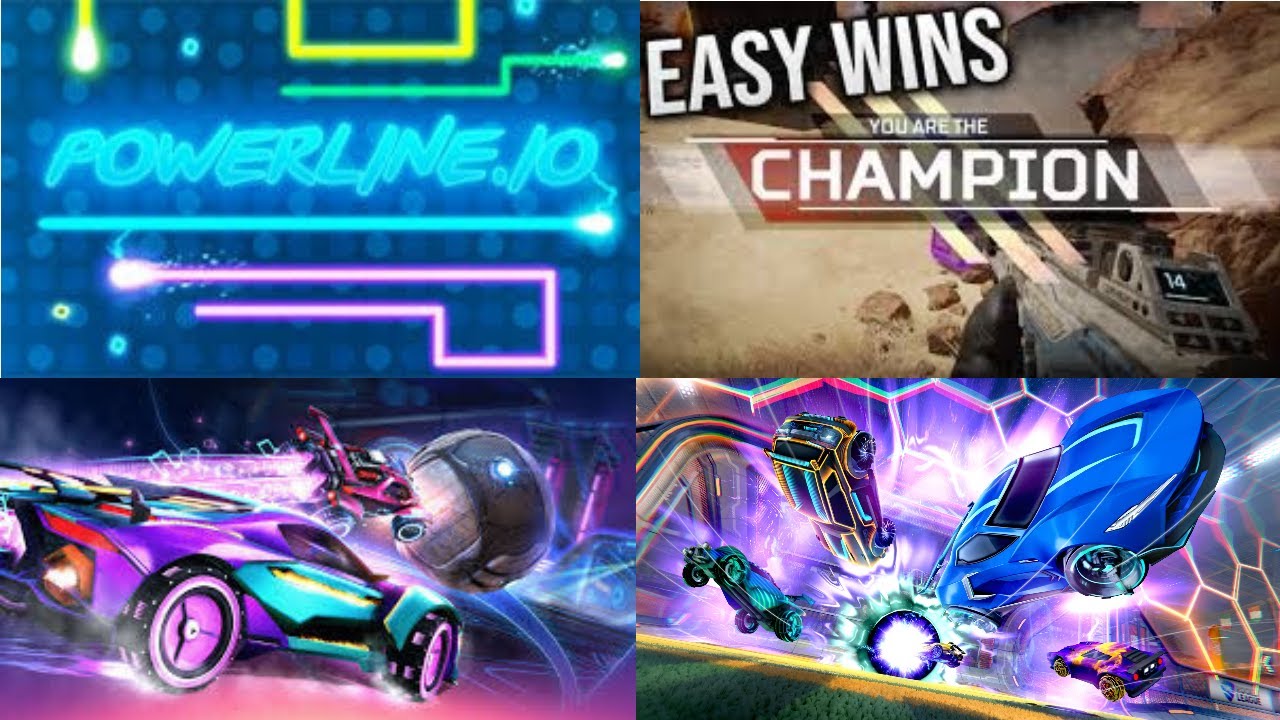 rocket league powerline io and APEX LEGENDS - YouTube