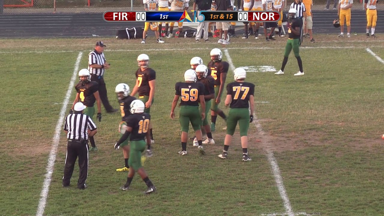Firestone Falcons vs North Vikings Football - September 22, 2017 - YouTube
