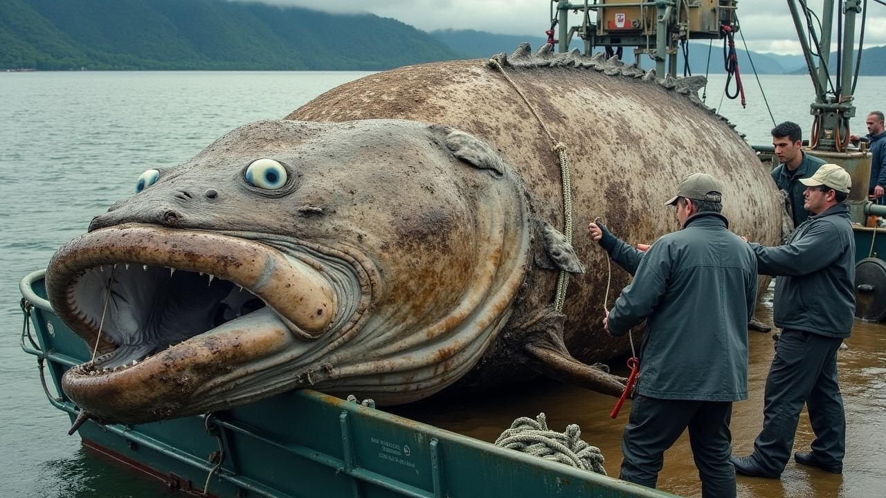 Giant Grouper Fishing - Fishermen Catch Millions of Giant Groupers ...