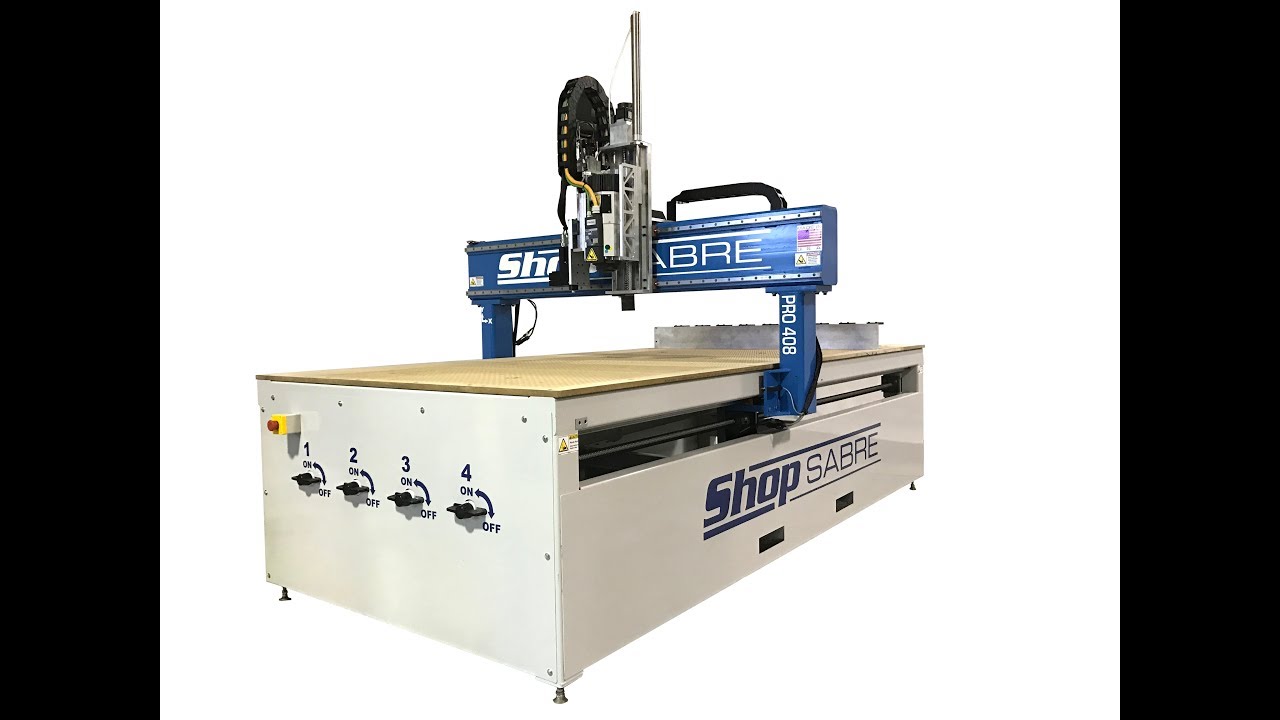 ShopSabre CNC PRO Series Walk Around with Routerbob - YouTube