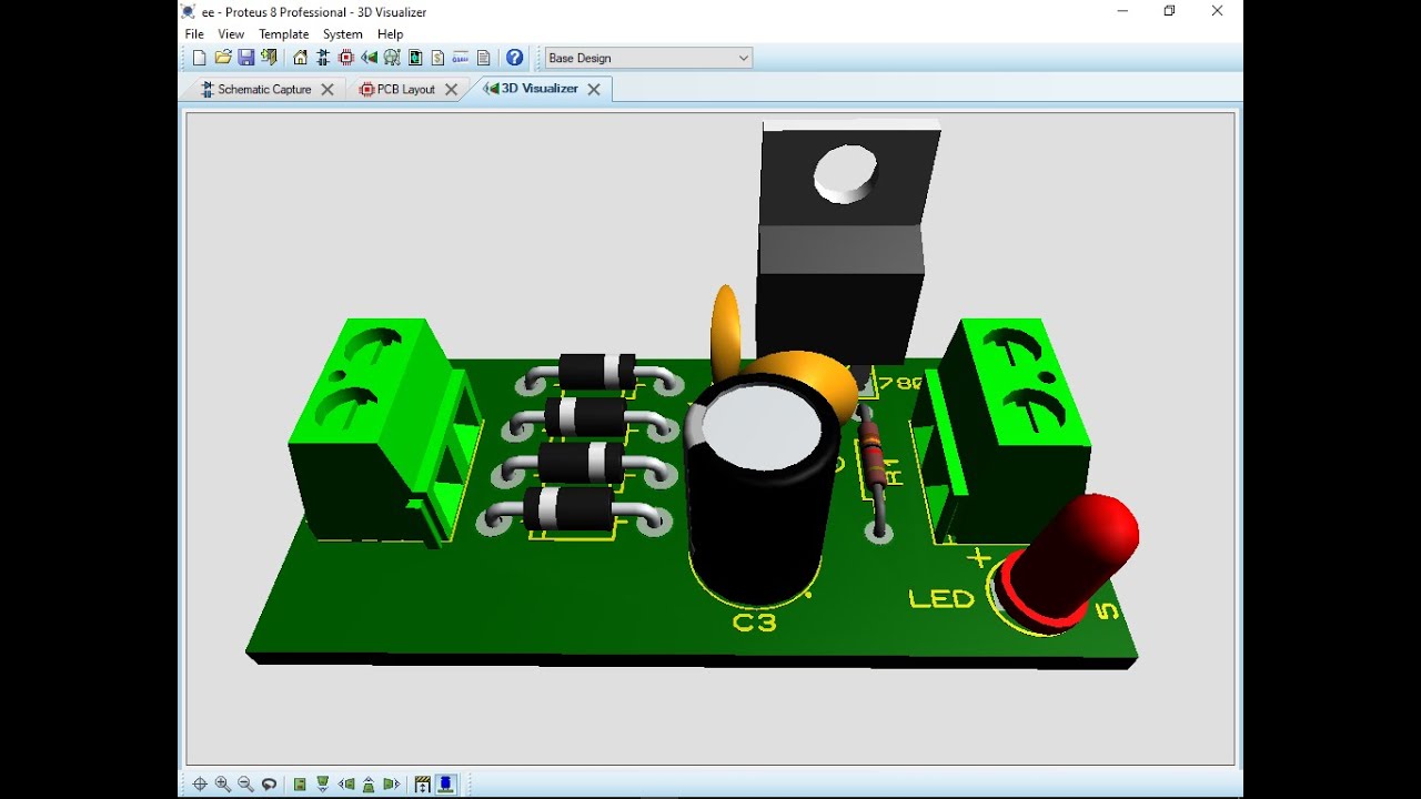 How to Design Single layer PCB , RS274x Gerber file In Electronics CAD - YouTube