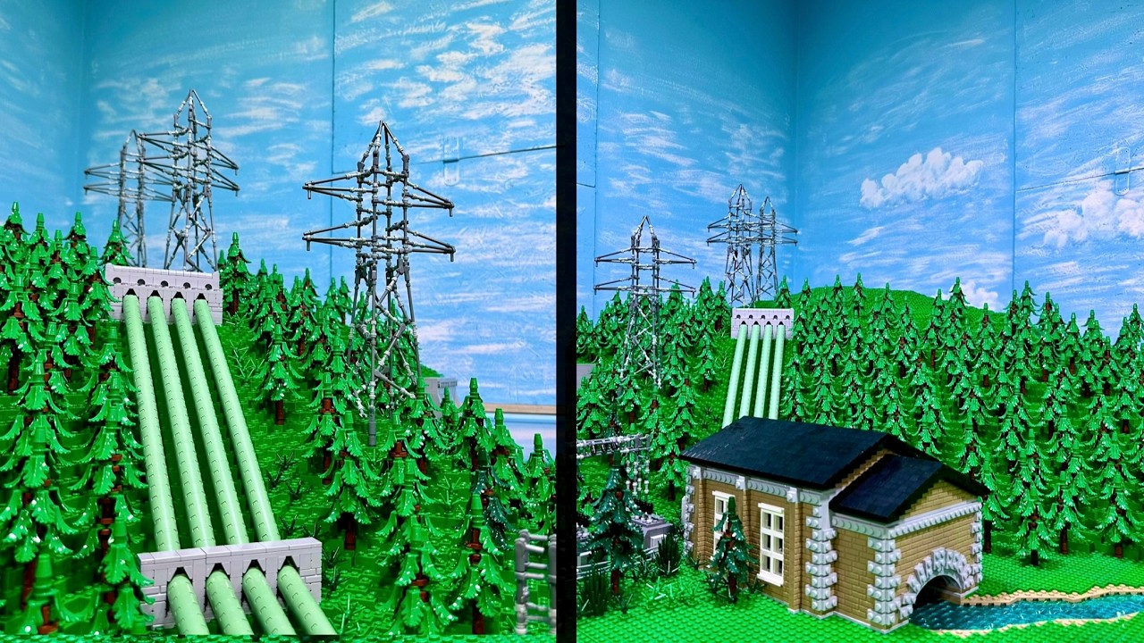 LEGO Hydroelectric Power Plant! - Lego City Update - YouTube