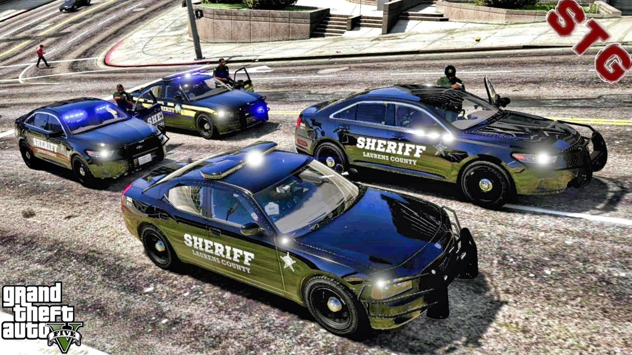 LAURENS COUNTY| CITY PATROL!!!| #157 (GTA 5 REAL LIFE PC POLICE ...